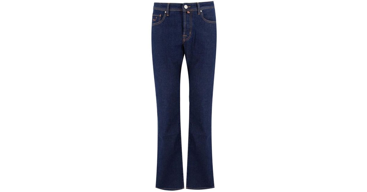 Jacob Cohen Straight Jeans in Blue for Men | Lyst UK