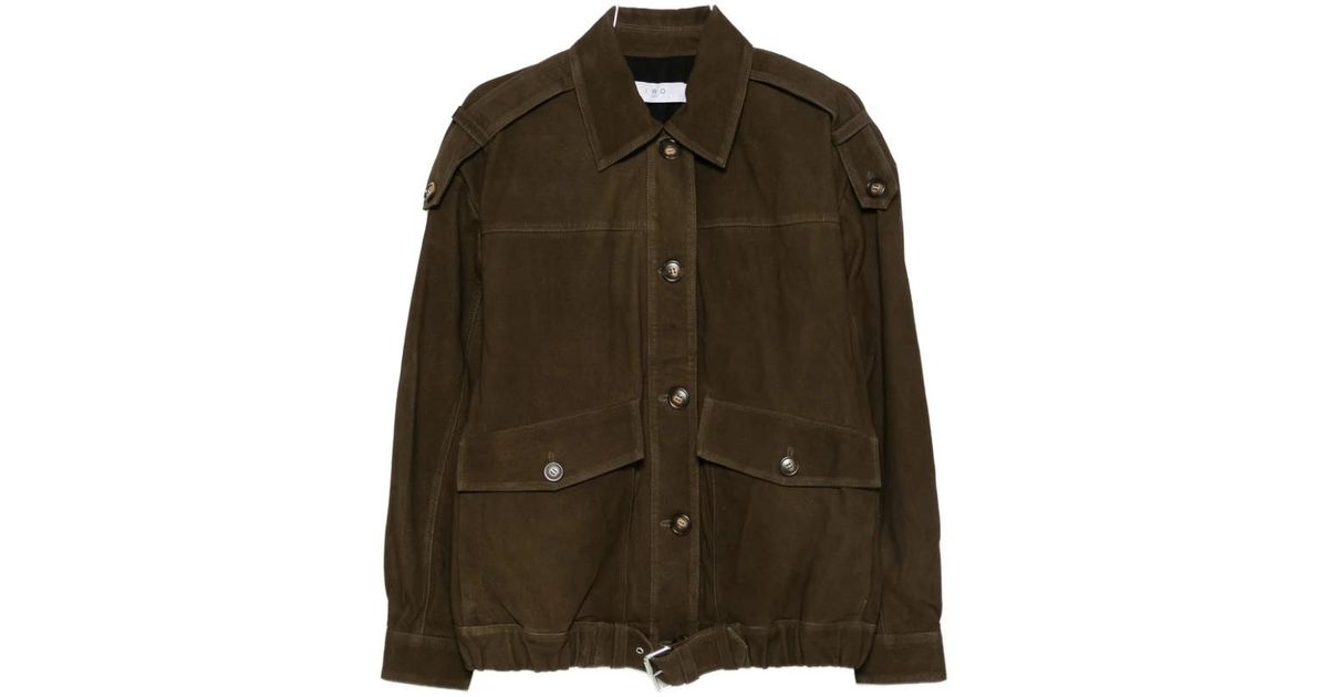 IRO Light Jackets in Green | Lyst UK