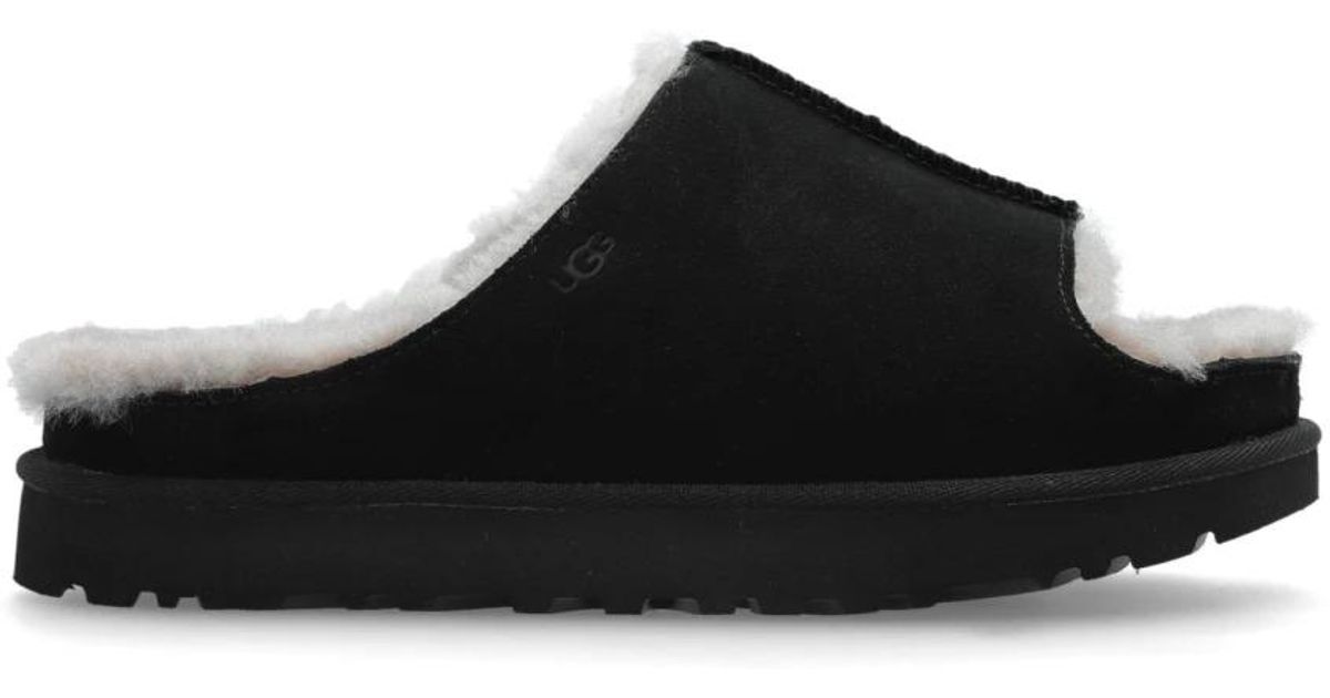 UGG Sliders in Black | Lyst
