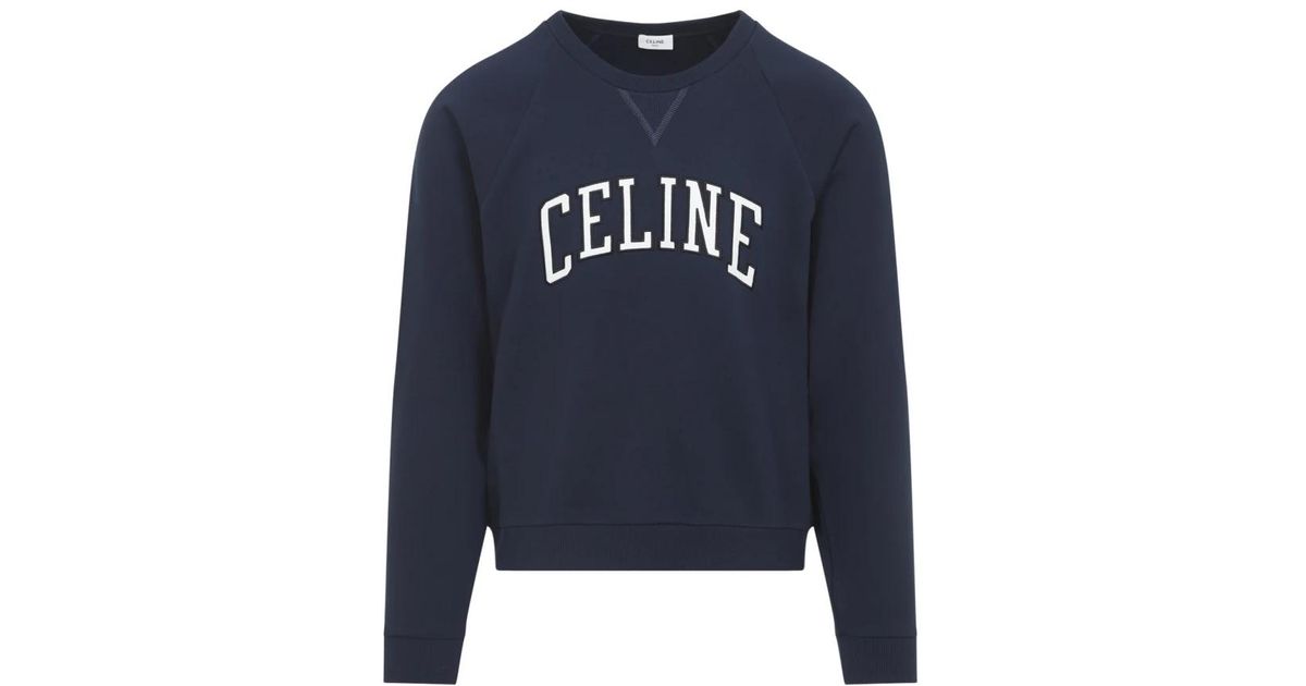 Celine Sweatshirts in Blue for Men | Lyst UK