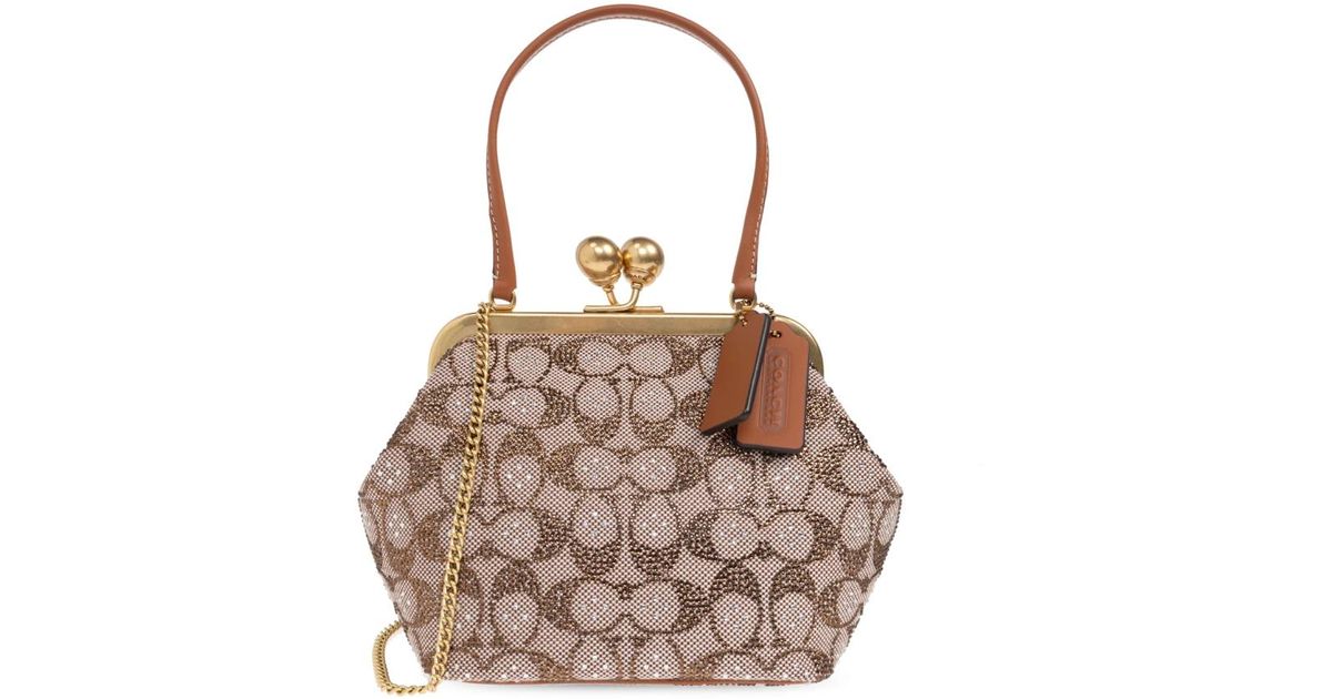 COACH Handbags in Brown | Lyst
