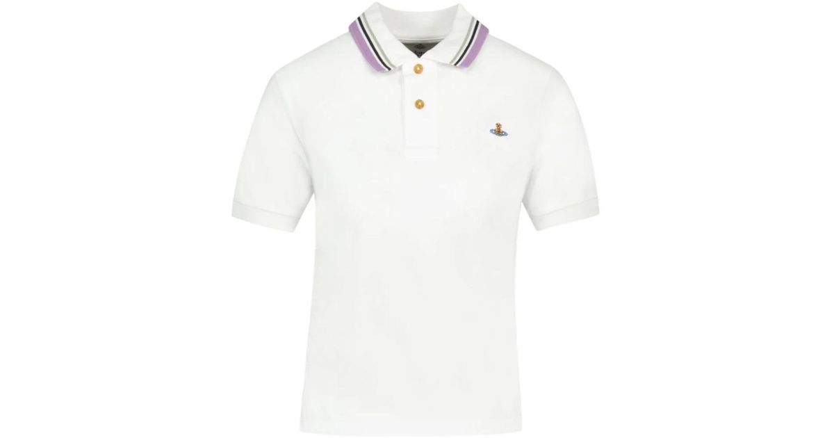Vivienne Westwood Polo Shirts in White | Lyst UK