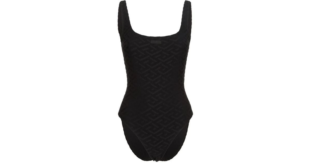 Versace One-Piece in Black | Lyst UK