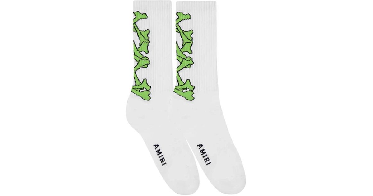 Amiri Socks in White for Men | Lyst UK