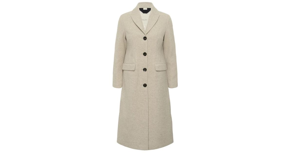 Part Two Single-Breasted Coats in Natural | Lyst UK