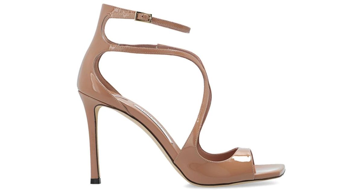 Jimmy Choo High Heel Sandals in Metallic | Lyst
