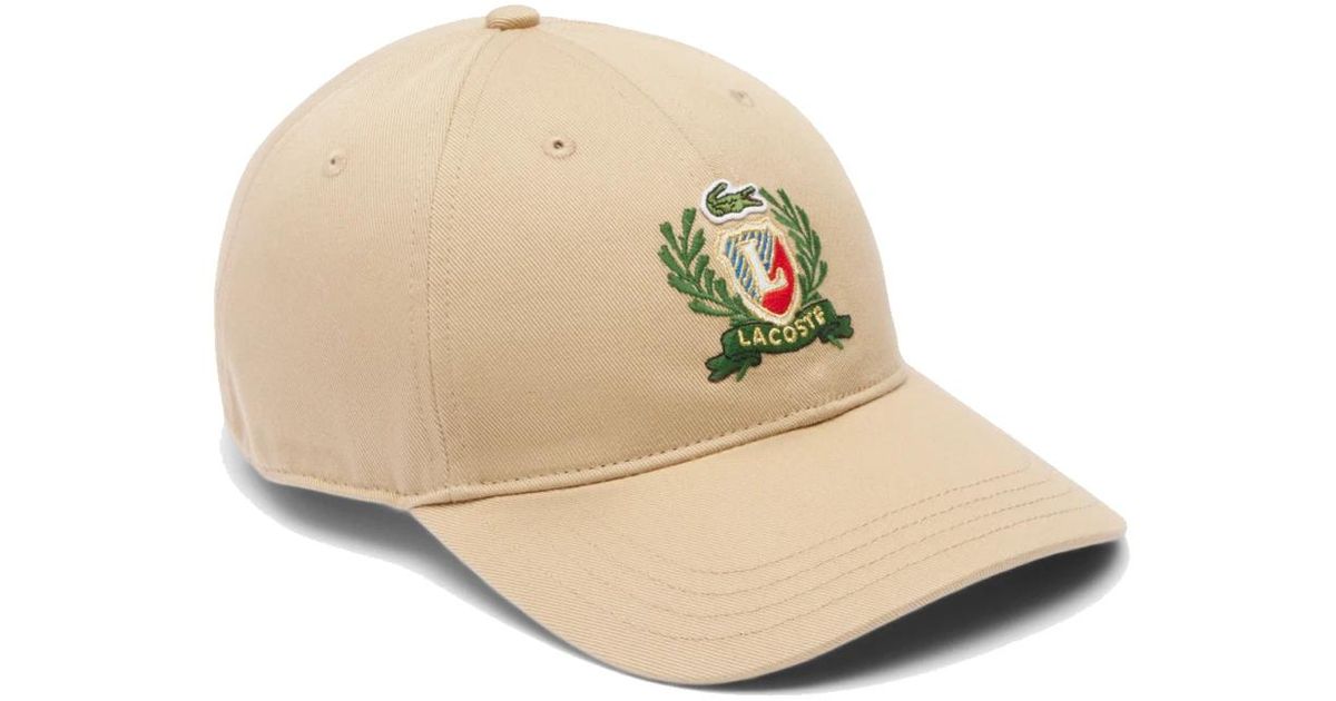 Lacoste Hats & Caps in Natural for Men | Lyst