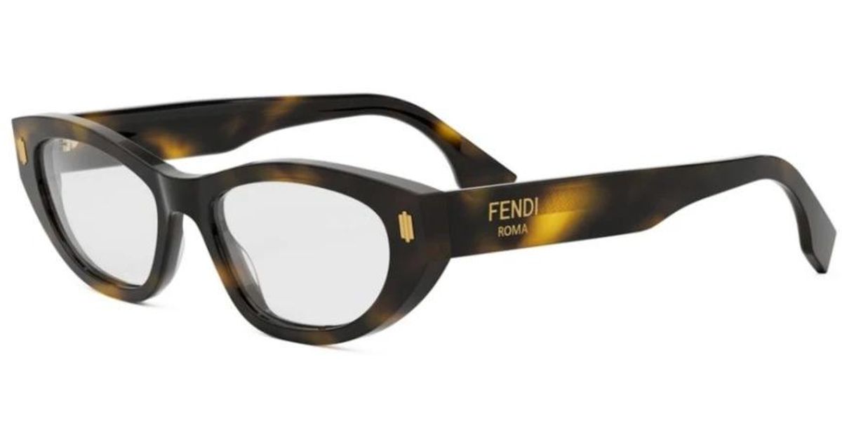Fendi Glasses in Black | Lyst