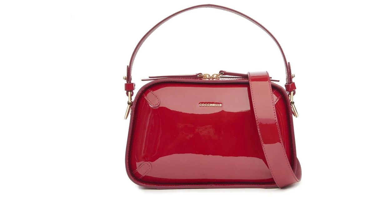 Coccinelle Handbags in Red | Lyst