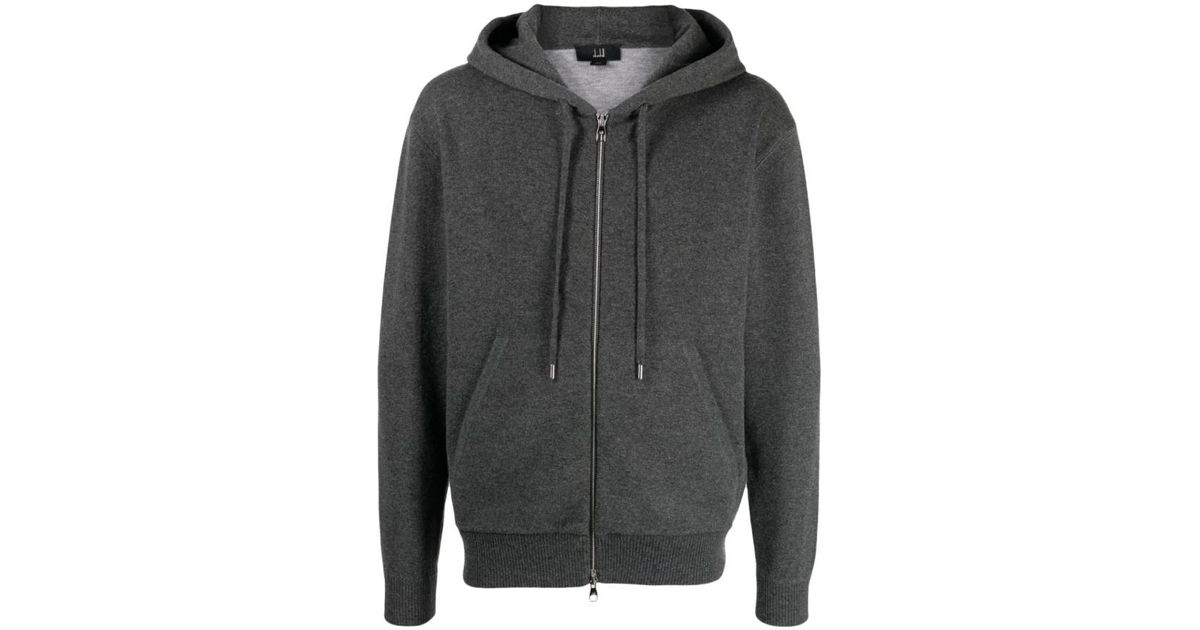 dunhill Zip-Throughs in Grey for Men | Lyst UK