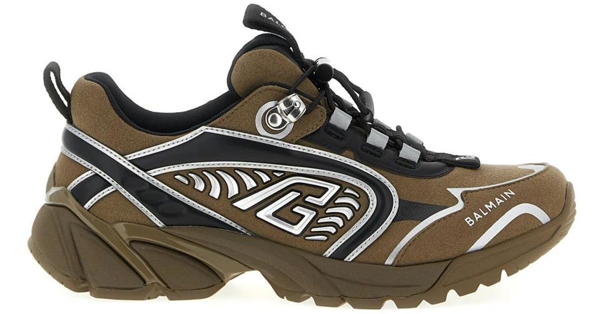 Balmain Sneakers in Black for Men | Lyst UK