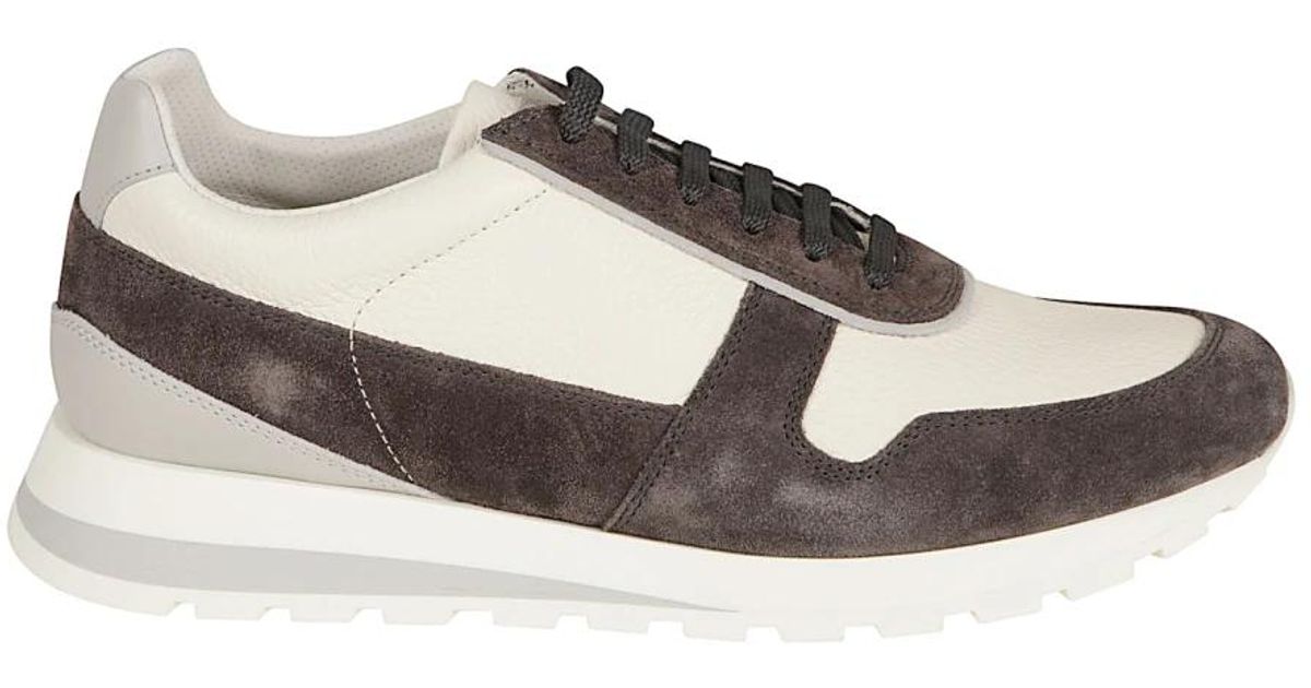 Brunello Cucinelli Sneakers in Brown for Men | Lyst UK