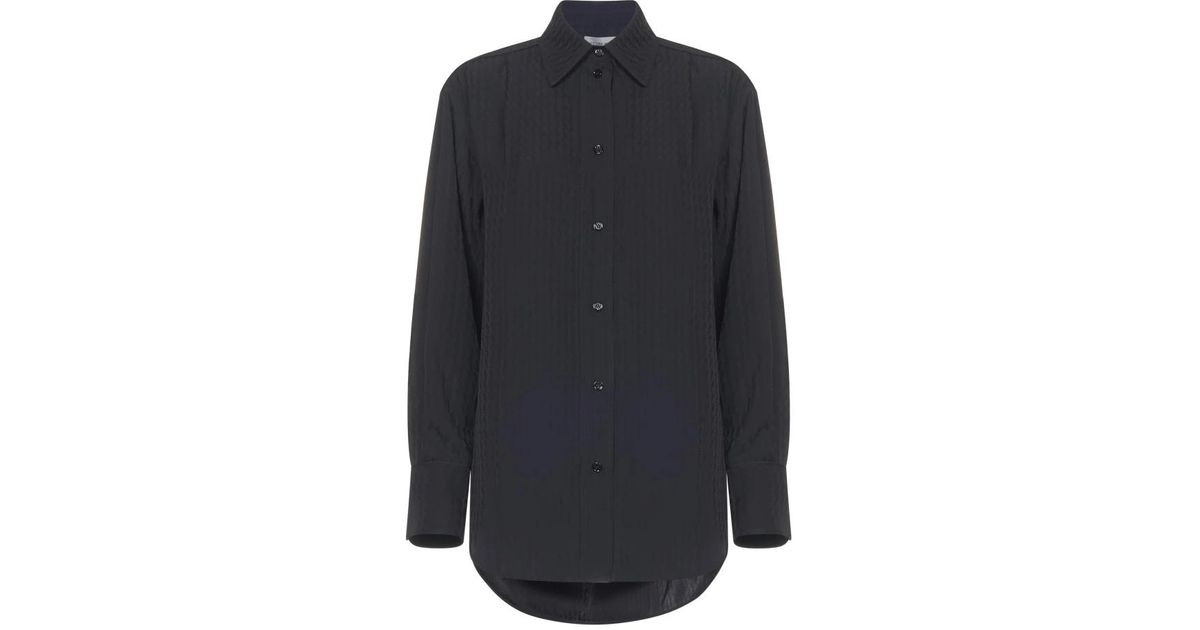Victoria Beckham Shirts in Blue | Lyst UK