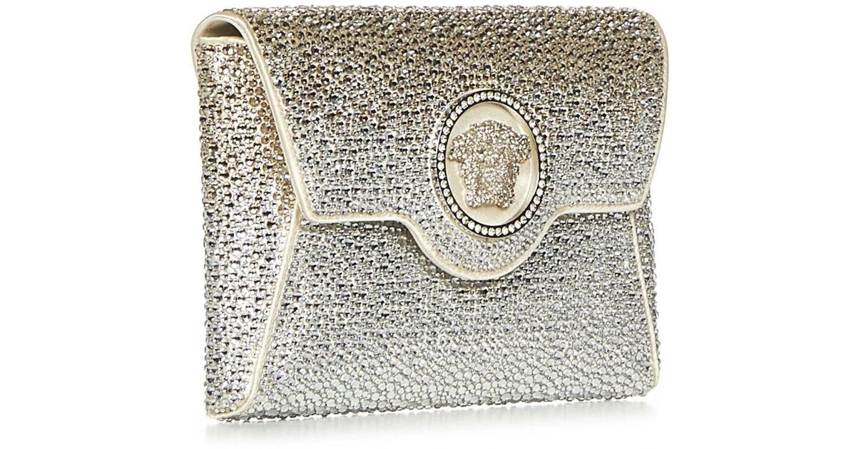 Versace Clutches in Metallic | Lyst