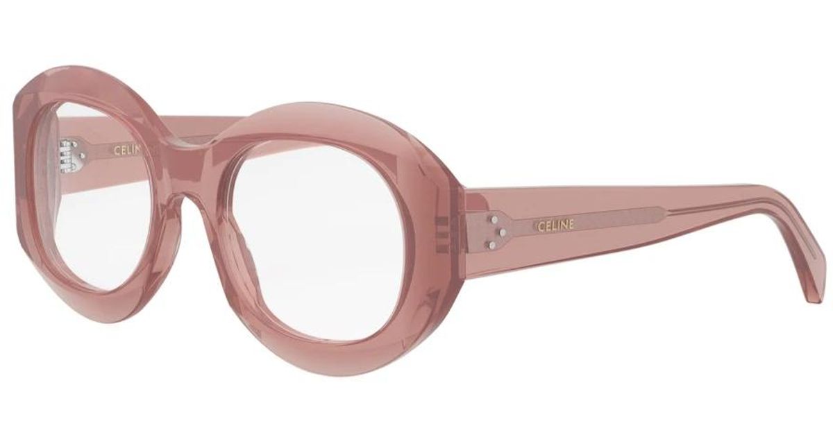 Celine Glasses in Pink | Lyst