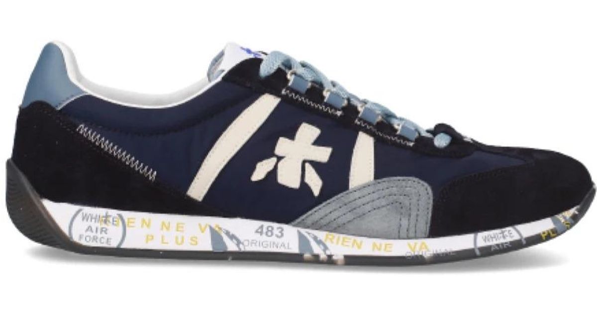 Premiata Sneakers in Blue for Men | Lyst
