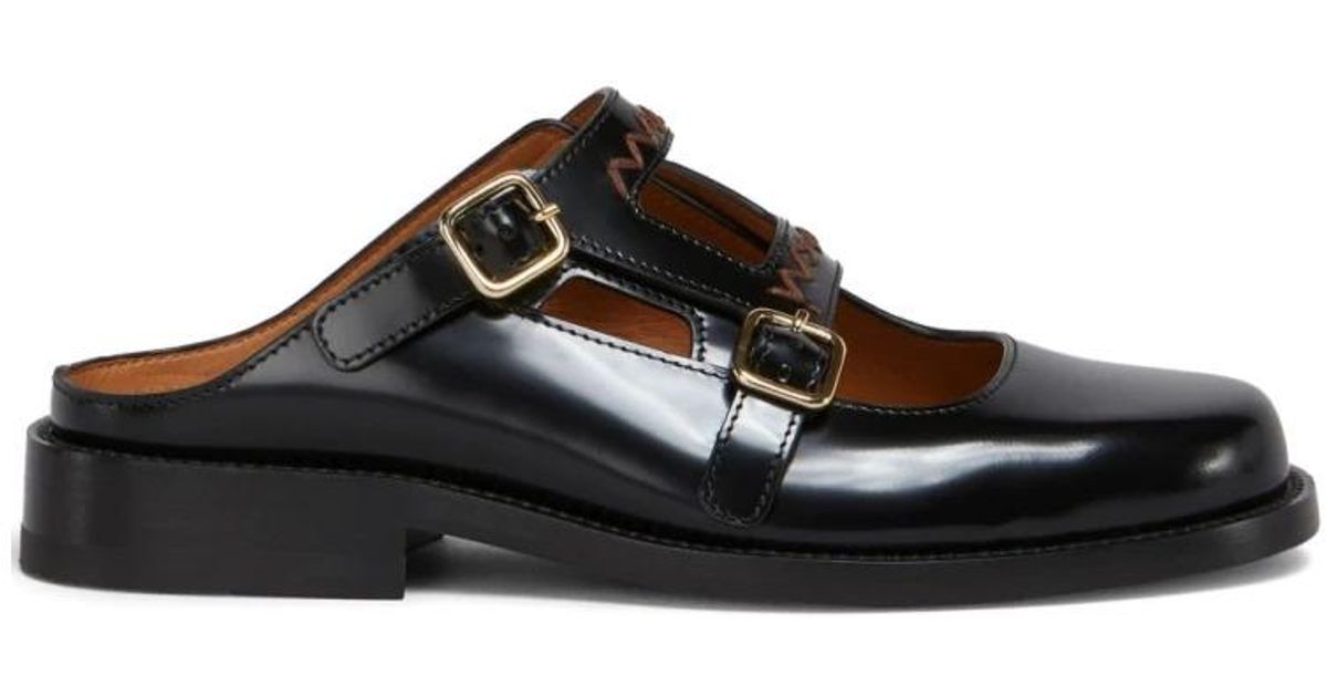 Marni Mules in Black | Lyst