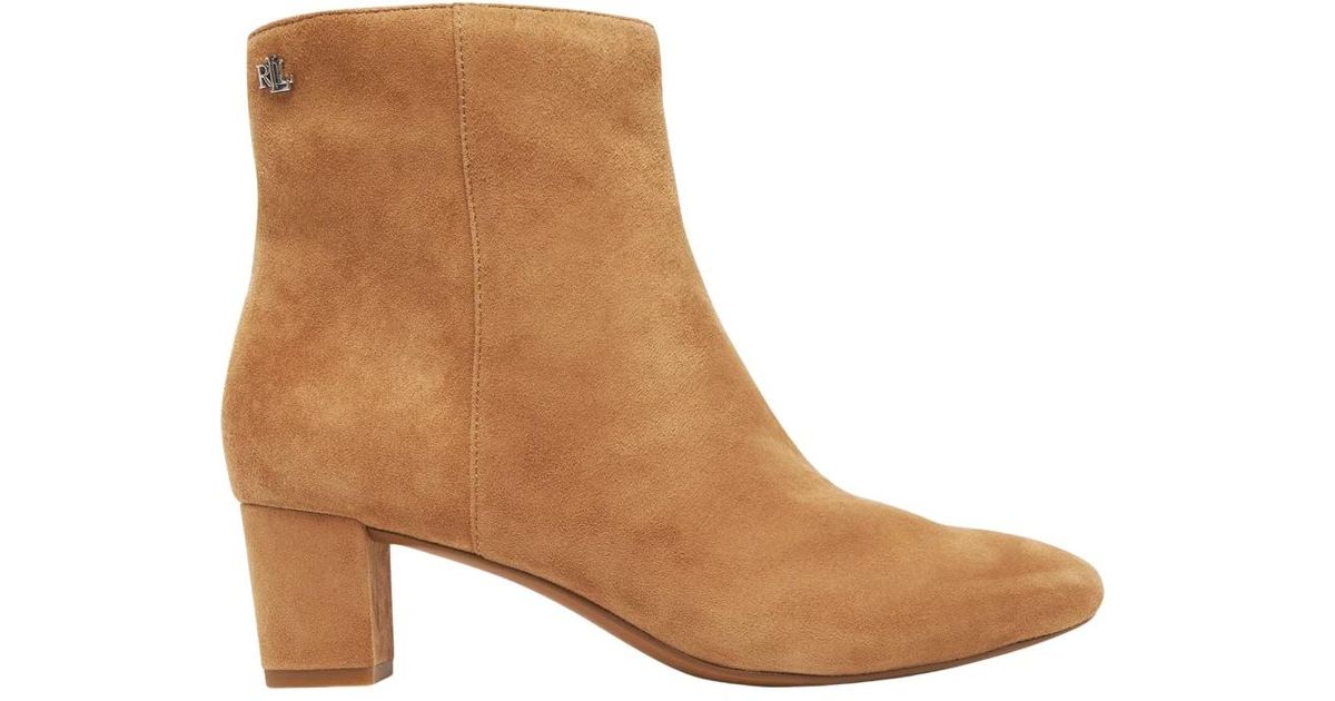 Ralph Lauren Cowboy & Biker Boots in Brown | Lyst UK