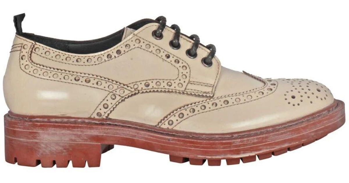 Moma Laced Shoes in Brown | Lyst