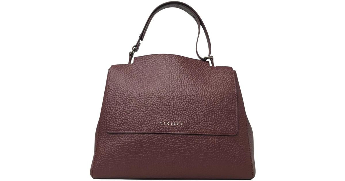 Orciani Handbags in Purple | Lyst
