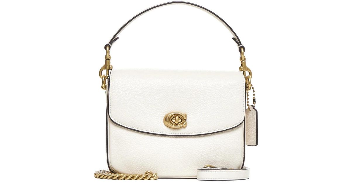 COACH Cross Body Bags in White | Lyst