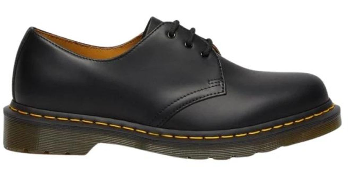 Dr. Martens Laced Shoes in Black | Lyst UK