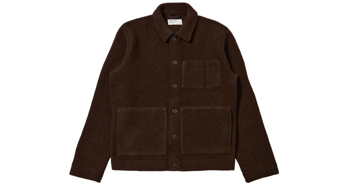 Universal Works Light Jackets in Brown for Men | Lyst