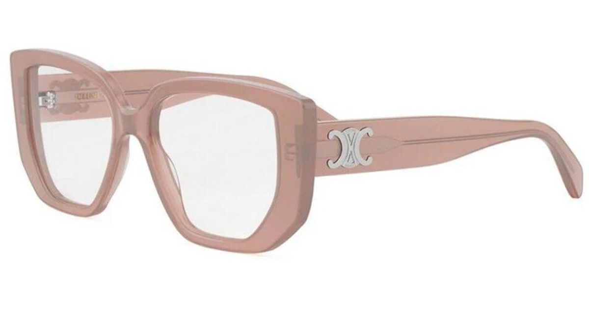 Celine Glasses in Brown | Lyst