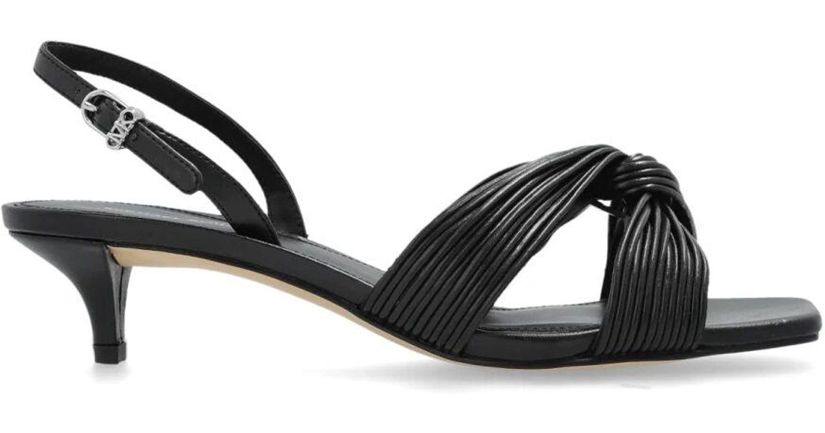 Michael Kors High Heel Sandals in Black | Lyst