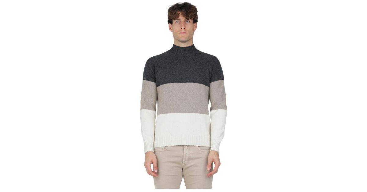 Gran Sasso Turtlenecks in Black for Men | Lyst UK