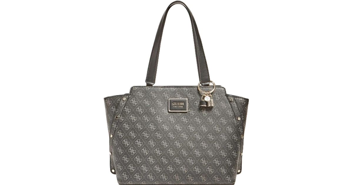 Guess Tote Bags in Grey | Lyst UK