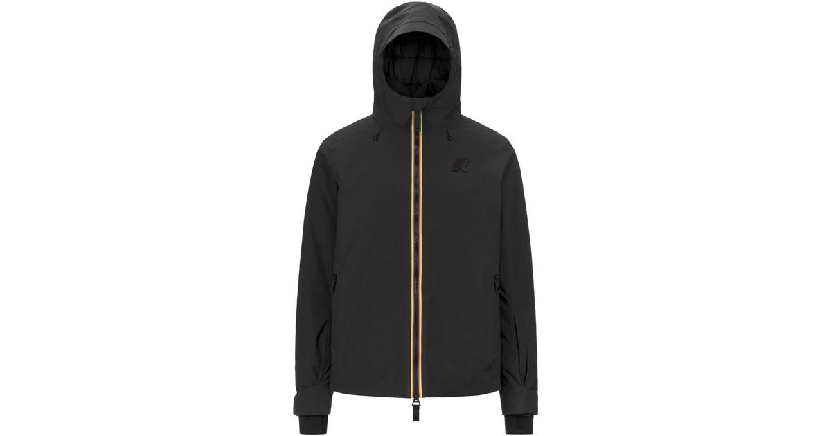 K-Way Winter Jackets in Black for Men | Lyst UK