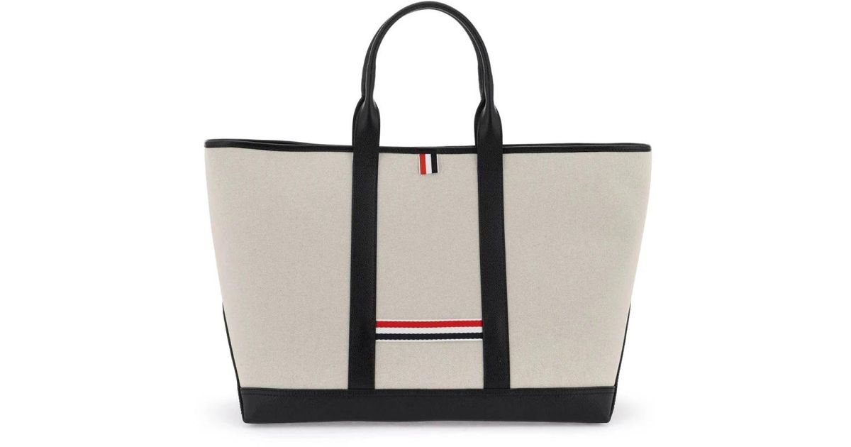Thom Browne Shopping Bags in Black | Lyst
