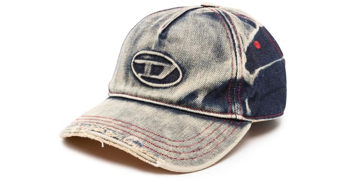 DIESEL Hats & Caps in Metallic for Men | Lyst