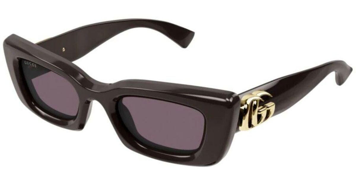 Gucci Sunglasses in Brown | Lyst UK