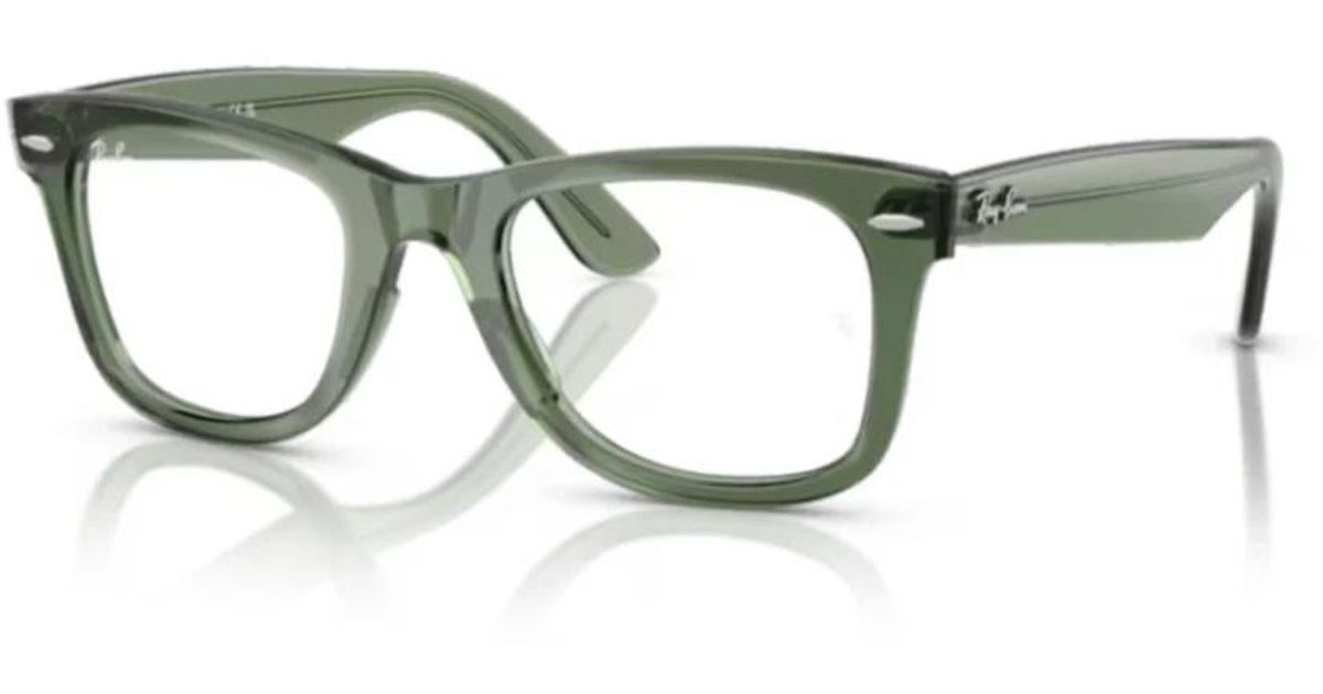 Ray-Ban Glasses in Green | Lyst UK