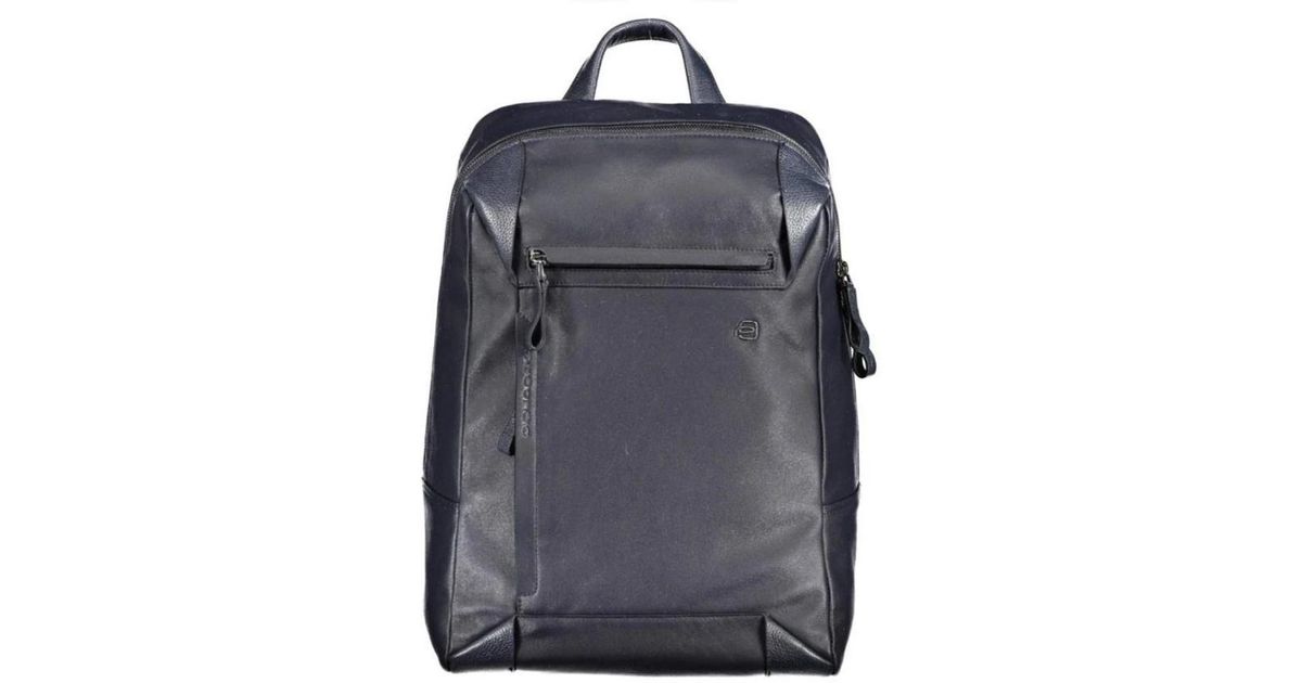 Piquadro Backpacks in Blue for Men | Lyst