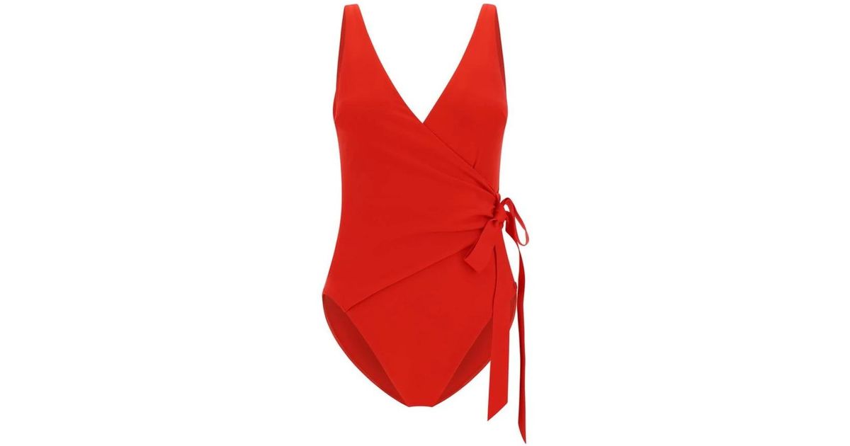 Zimmermann Bikinis in Red | Lyst