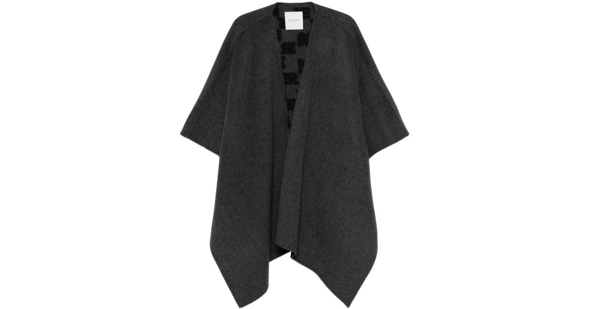 Ermanno Scervino Capes in Black | Lyst UK