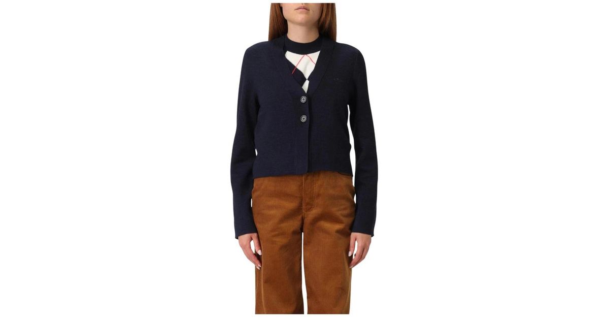 A.P.C. Cardigans in Blue | Lyst UK