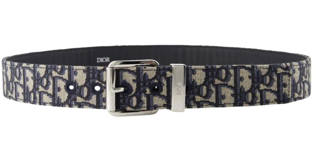 Dior Belts in Black for Men | Lyst UK