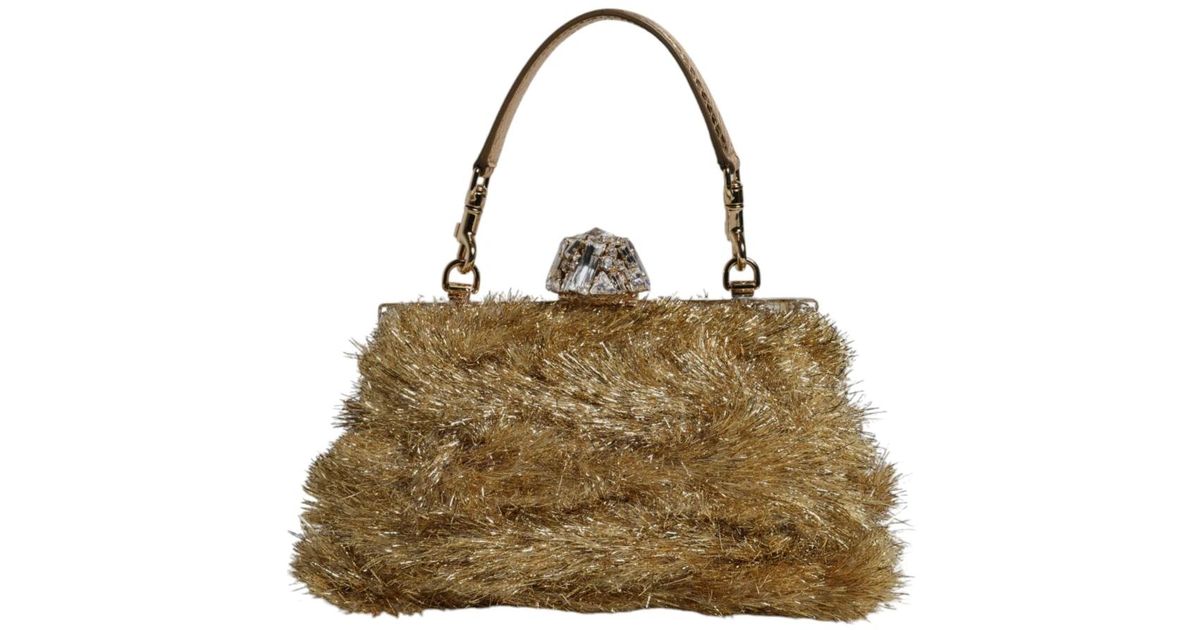 Dolce & Gabbana Handbags in Metallic | Lyst UK