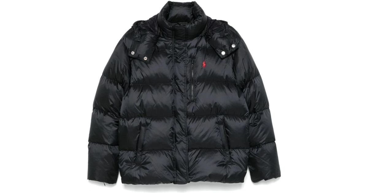 Polo Ralph Lauren Winter Jackets in Black | Lyst