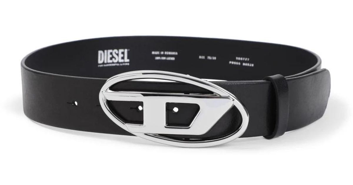 DIESEL Belts in Black | Lyst UK