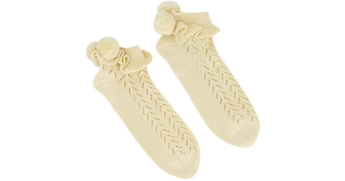 Valentino Garavani Socks in Metallic | Lyst UK