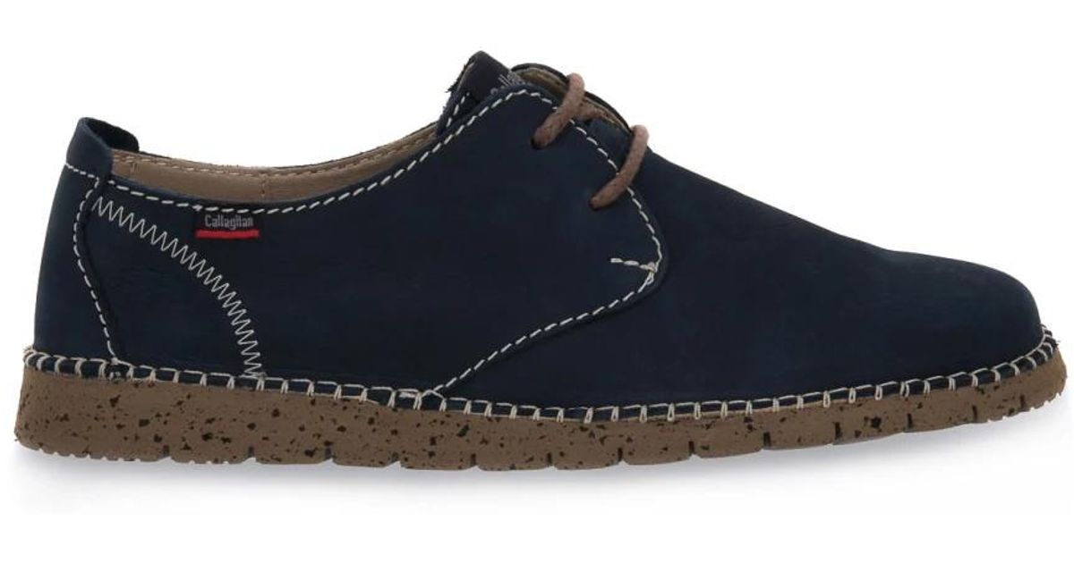 Callaghan Laced Shoes in Blue for Men | Lyst