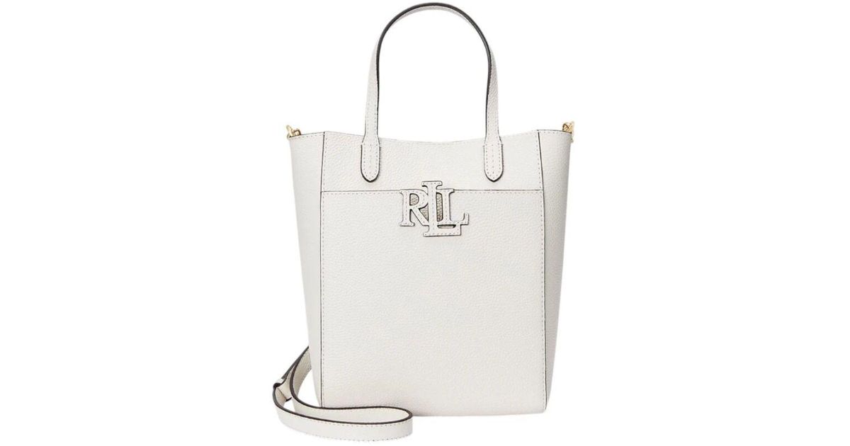 Ralph Lauren Handbags in White | Lyst