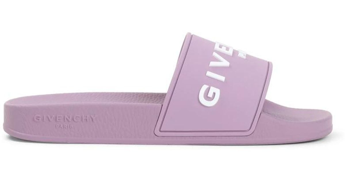 Givenchy Sliders in Purple | Lyst