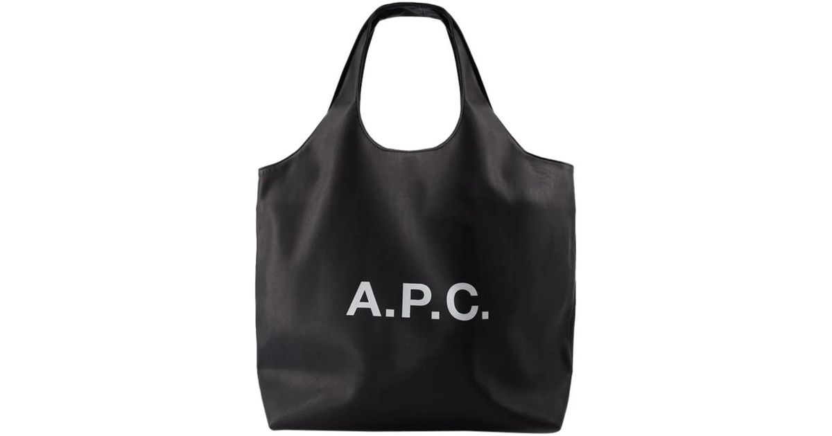 A.P.C. Tote Bags in Black | Lyst UK