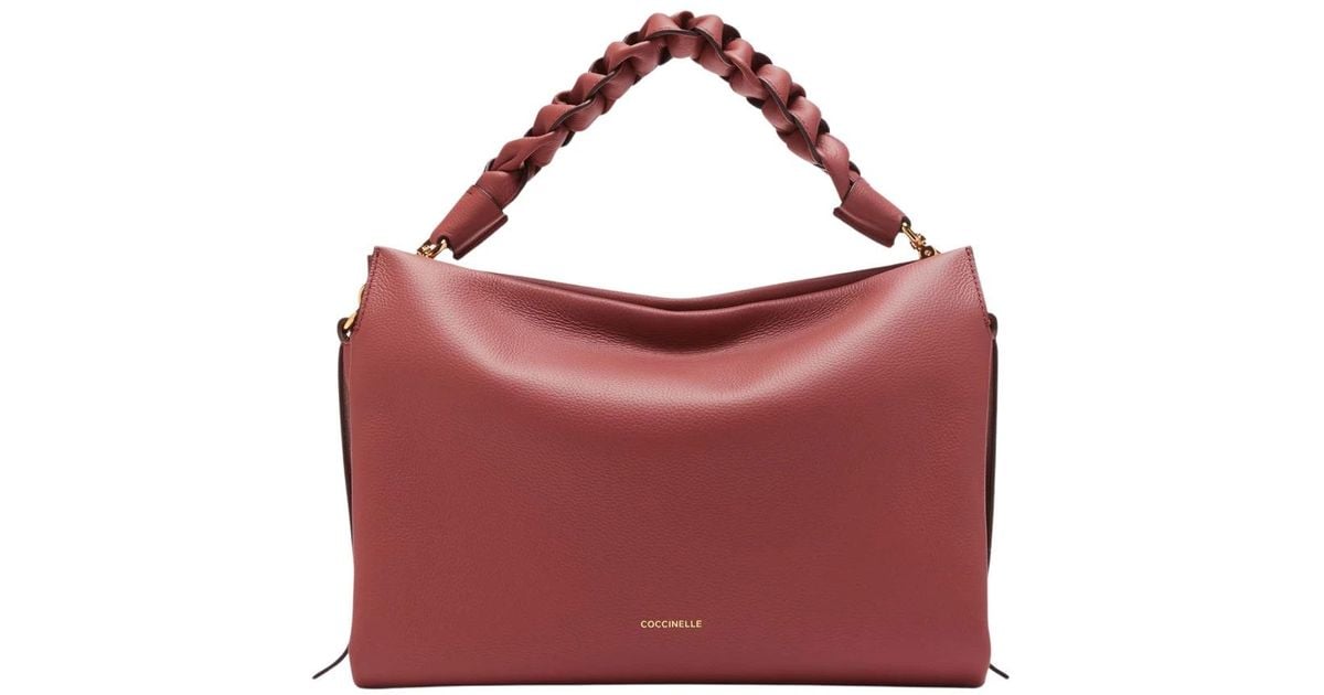 Coccinelle Handbags in Red | Lyst